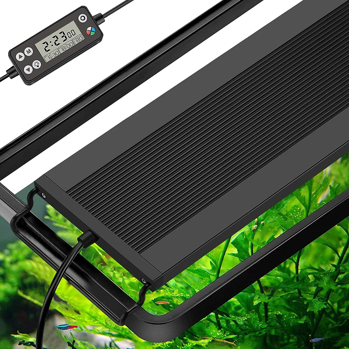 30-45CM-WRGB-Aquarium-Light-with-Timer-Waterproof-Fish-Tank-Light ...