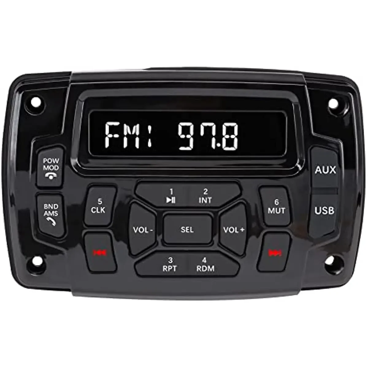 Waterproof-Bluetooth-Audio-Sound-System-Barco-Marine-Stereo-FM-AM-Auto ...