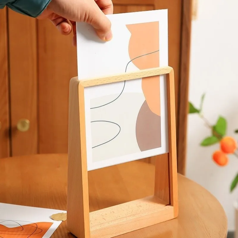 Frames Cadre PO En Bois Massif Simple Avec Affiche Créative ...
