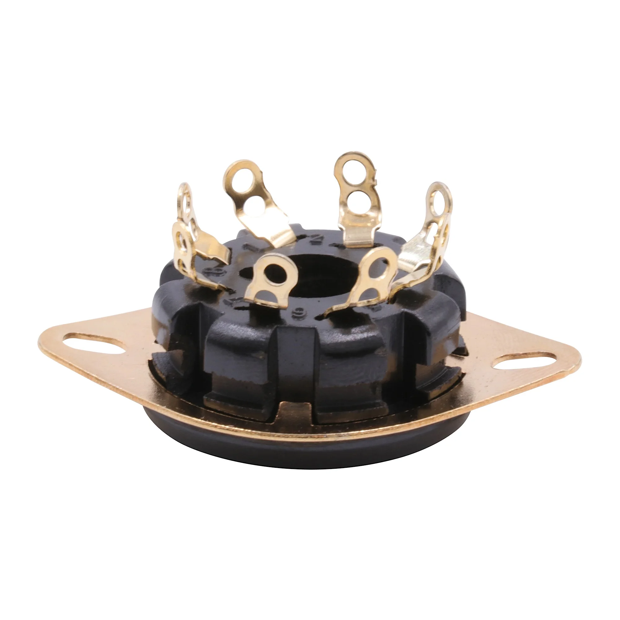 50pcs Bakelite 8 Pin K8A Octal Vacuum Tube Socket Valve Base For KT88 ...