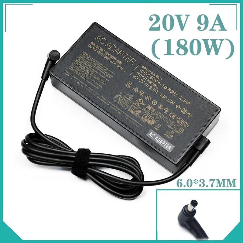 New-180W-20V-9A-ADP-180TB-H-AC-Adapter-For-ASUS-ROG-14-GA401I-G14 ...