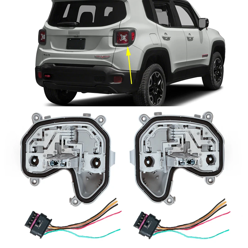 For Jeep Renegade 2015 2016 2017 2018 2019 2020 Car Rear Tail Light ...
