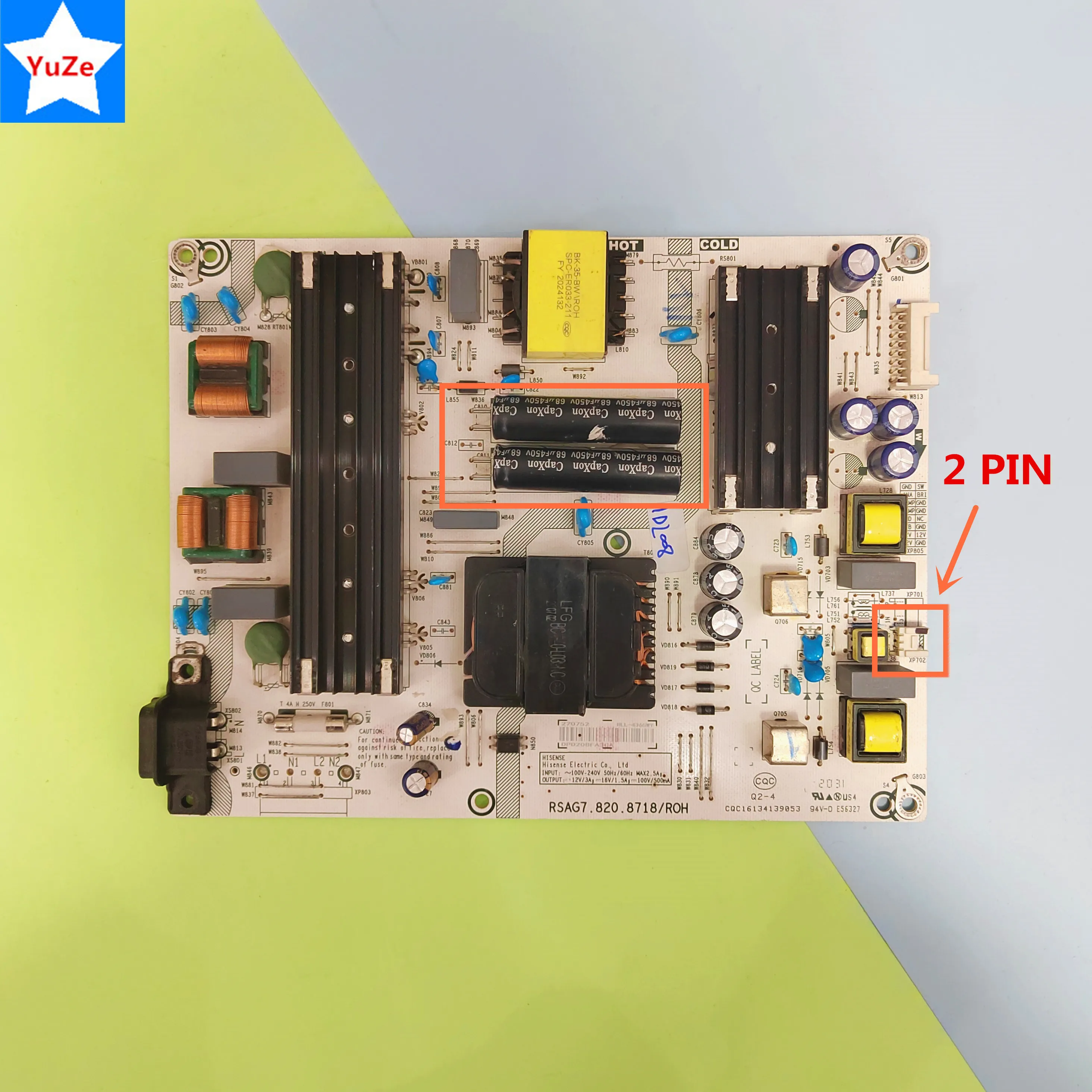 RSAG7-820-8718-RSAG7-820-8718-ROH-Power-Supply-Board-for-65H6570G ...