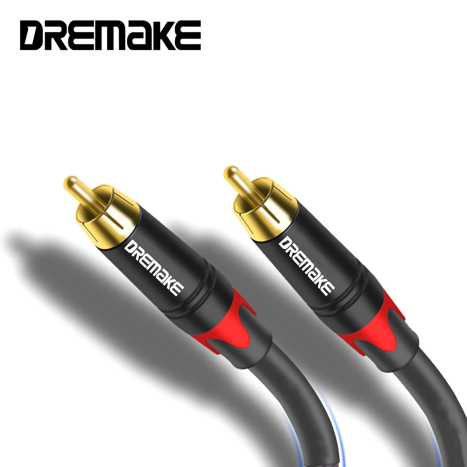 DREMAKE-Audio-Cable-RCA-Male-To-Male-Female-For-Electirc-guitar-TV-DVD ...
