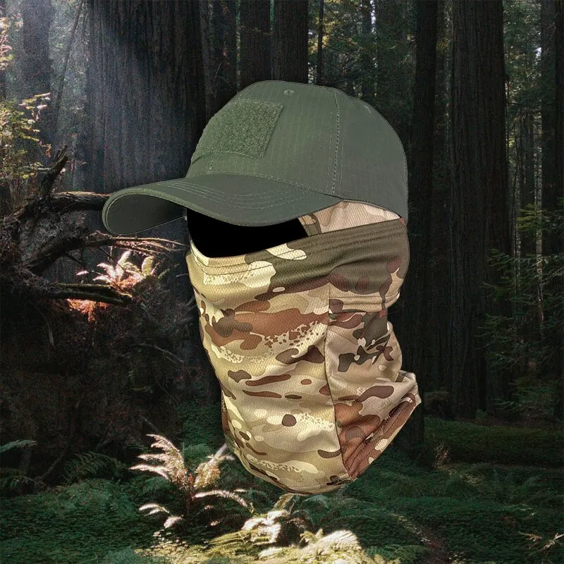Balaclava Tactical Camouflage Full Face Mask Wargame CP Army Hat ...