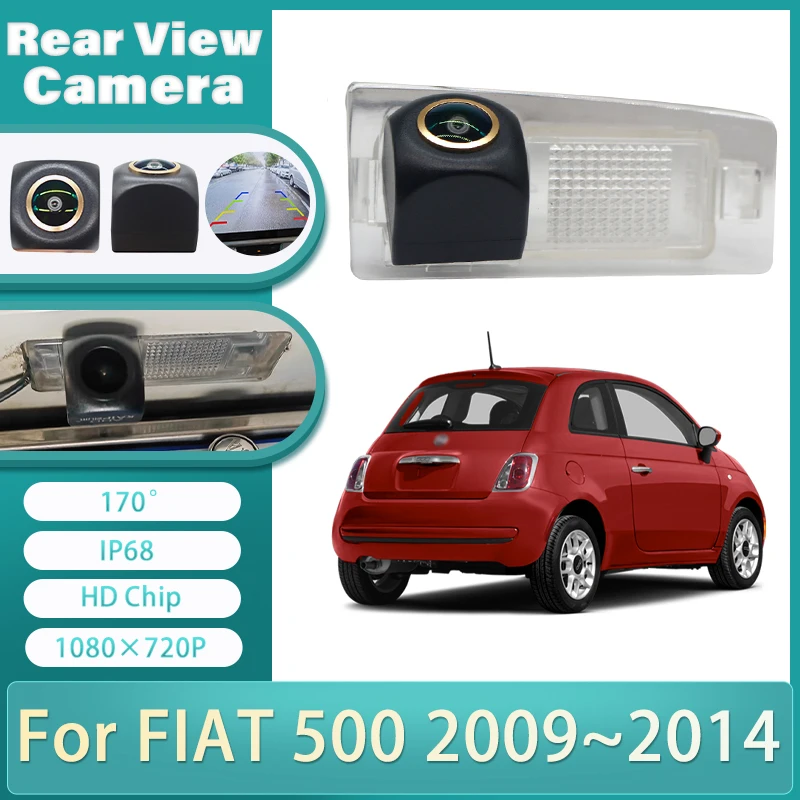 HD 170° Golden Fish Eye Camera Car Rear View Reverse Backup Camera For ...