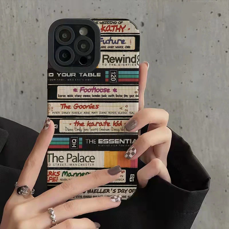 Fashion-English-letter-Joint-Phone-Case-For-iPhone-12-13-11-14-15-Pro ...