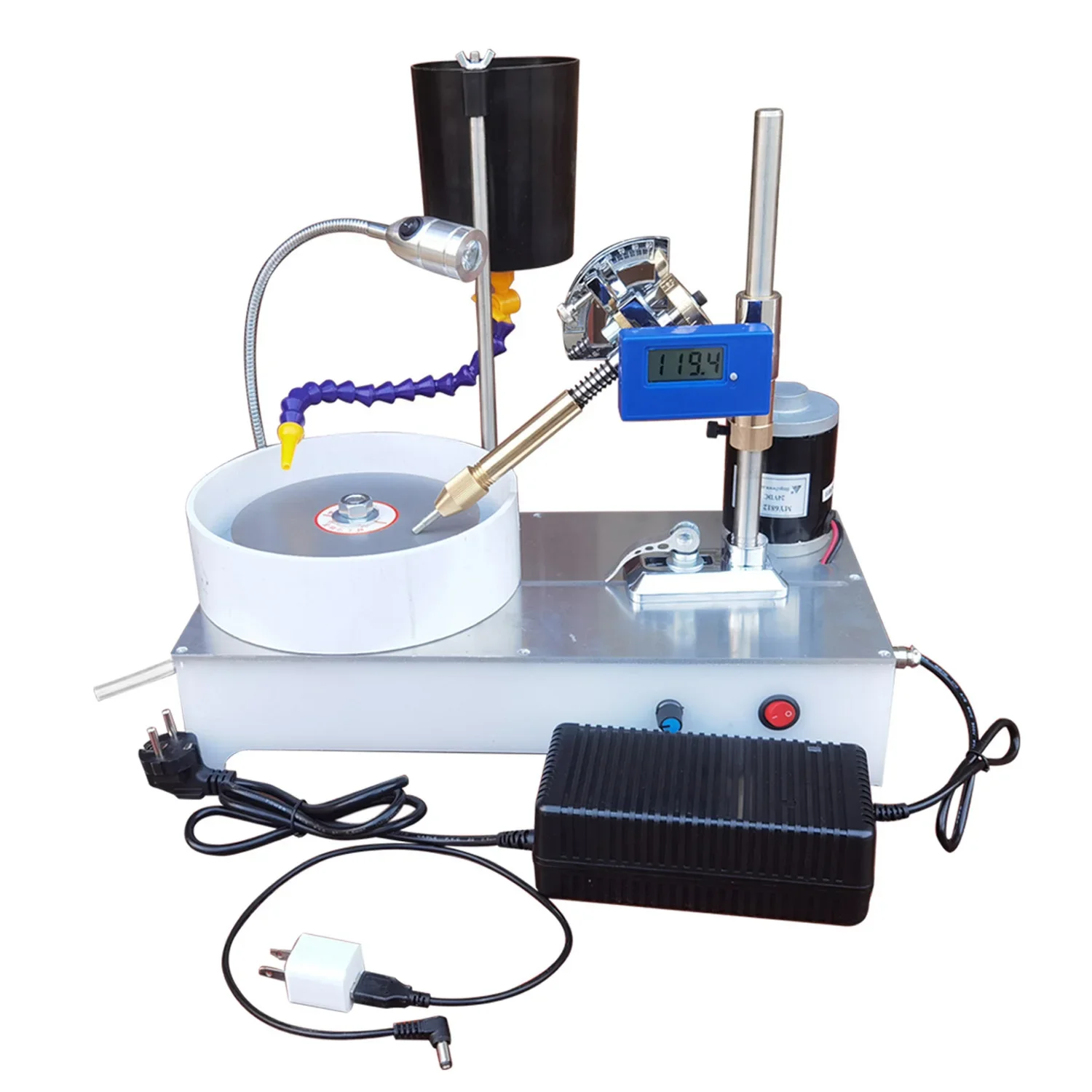 Jewelry-Lapidary-Machine-120W-Faceting-Gemstone-Polishing-Machine-Jade ...