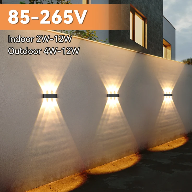 Up-and-Down-Luminous-Decor-Wall-Lamp-LED-Outdoor-Garden-Porch-Street ...