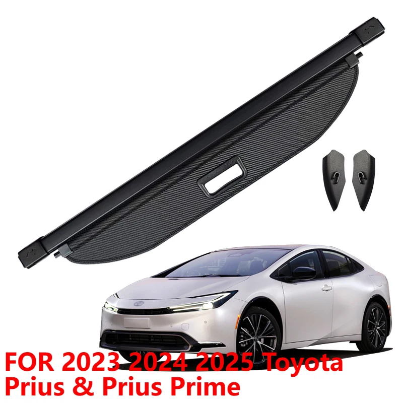 For 2023 2024 2025 Toyota Prius & Prius Prime Retractable Cargo Cover ...