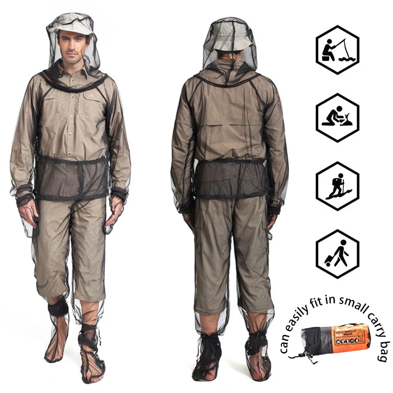 Mesh-Hooded-Mosquito-Proof-Suit-Outdoor-Fishing-Adventure-Insect-Proof ...