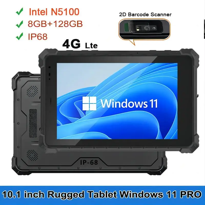 Original-Industrial-Rugged-Windows-11-Tablet-PC-Intel-N5100-8G-RAM-128G ...