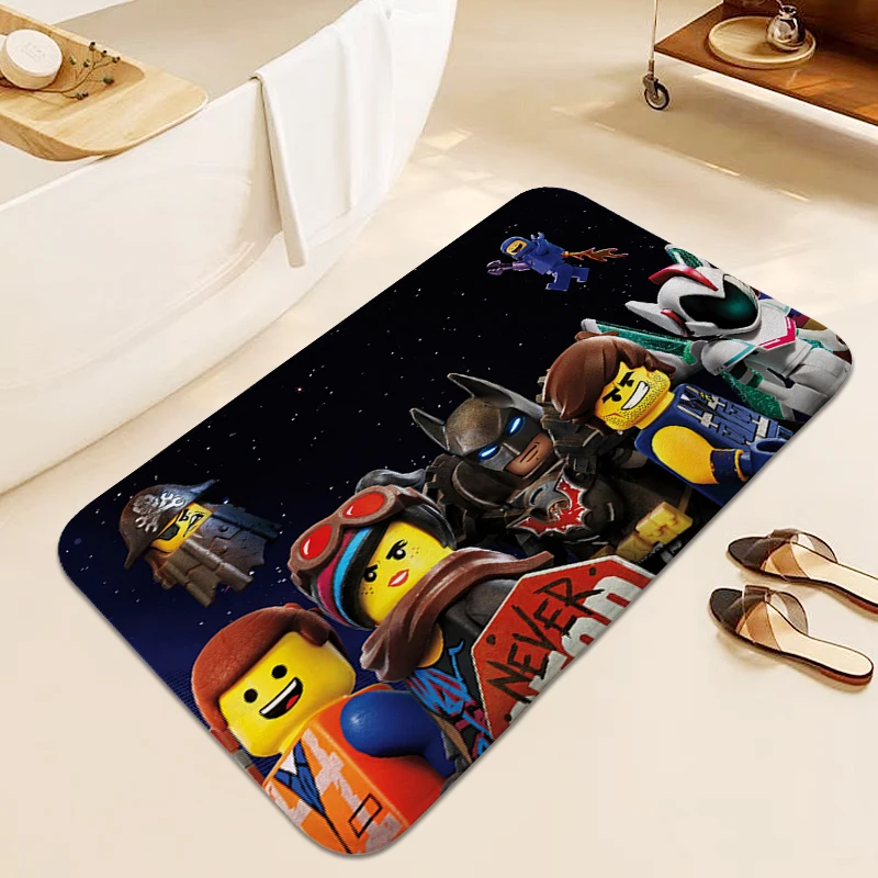 Foot-Mat-L-Legos-Movie-Bathroom-Carpet-Bedroom-Funny-Doormat-Entrance ...
