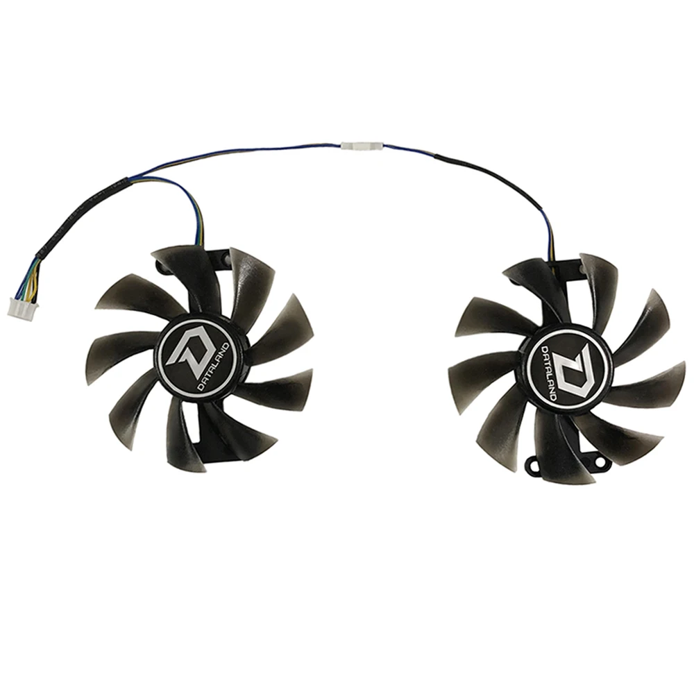 2Pcs/Set DIY GA91B2U PLA09215B12H GPU Cooler Fan For Jieshuo RTX 2060 ...