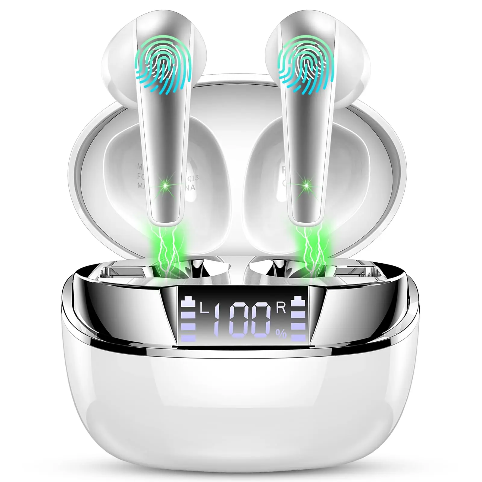 Wireless Earbuds, Bluetooth 5.3 Headphones Sports Headphones In Ear ...