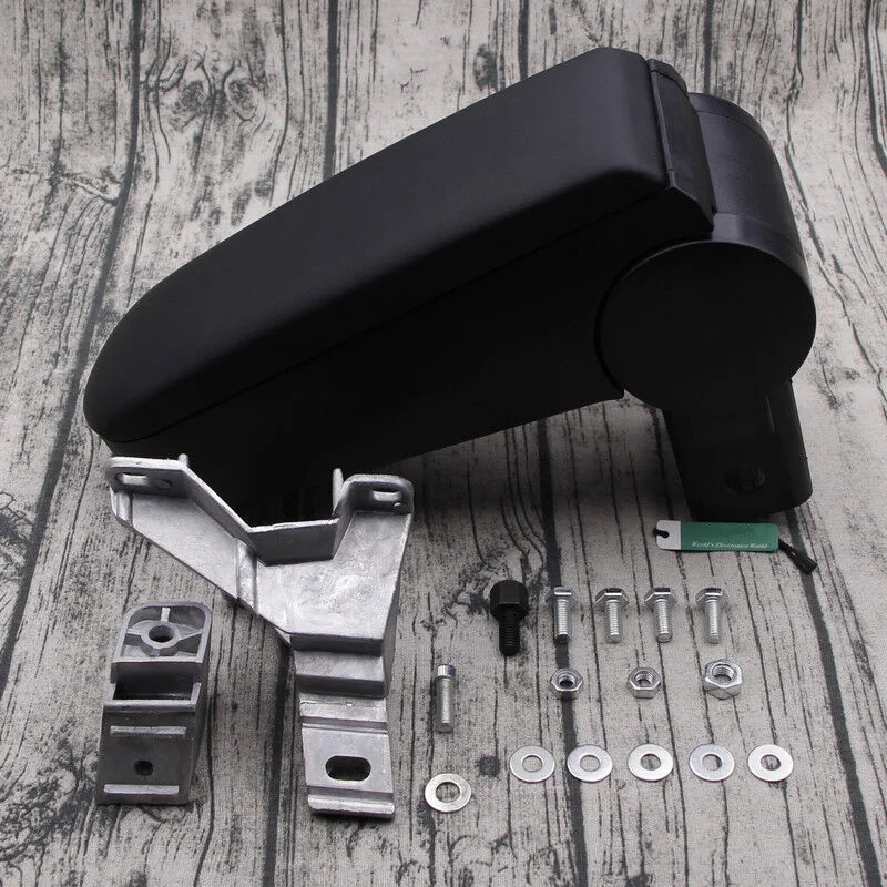 Black-Beige-Gray-Armrest-Arm-Rest-Centre-Console-For-Vw-Golf-IV-MK4 ...