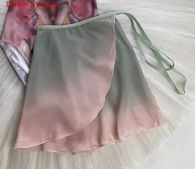 Women Ballet Tutu Skirt Gauze Colors One Piece Skirt Classical Dance ...