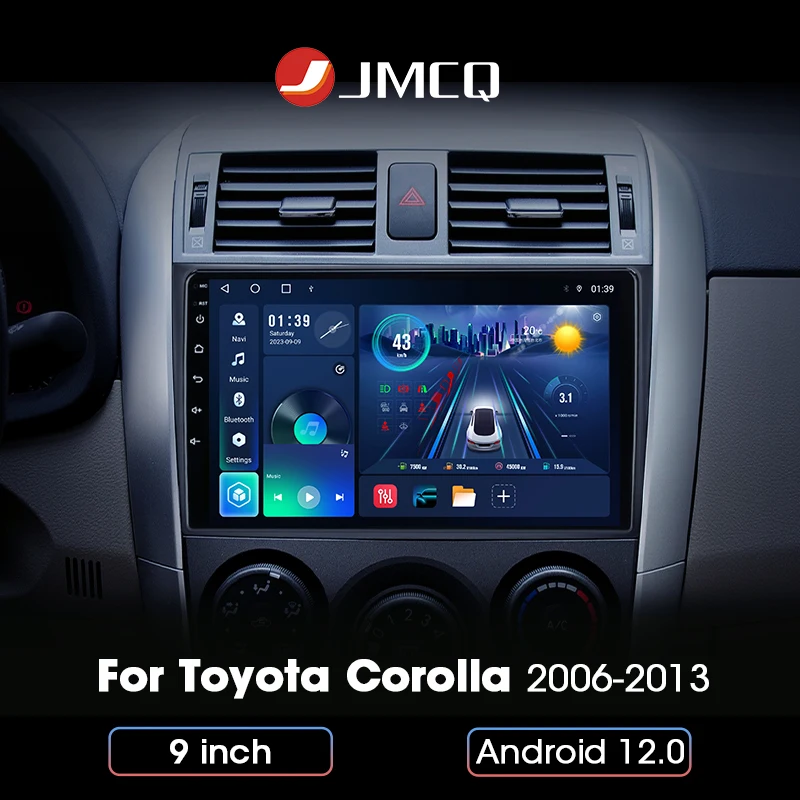 Car-Android-Radio-Multimedia-Player-For-Toyota-Corolla-2006-2007-2008 ...