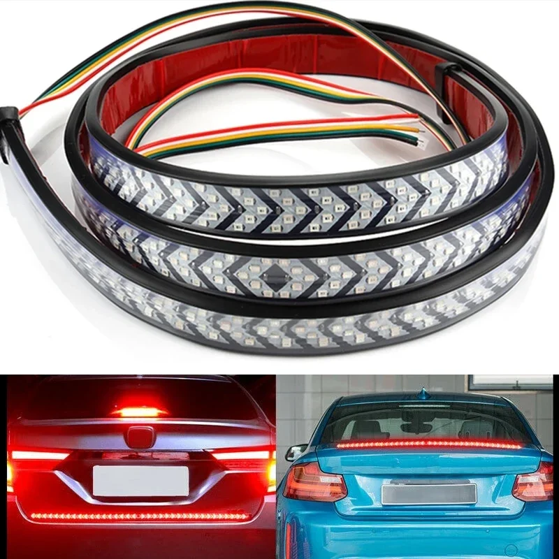 1PC Dynamic Truck Car Pickup Tail Light LED Strip Light Bar DRL Warning ...