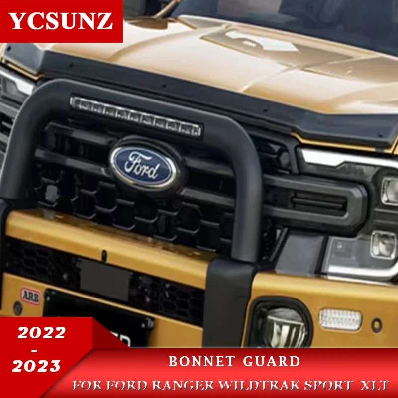 Bonnet-Guard-Protector-For-Ford-Ranger-Wildtrak-Raptor-2022-2023-Sport ...