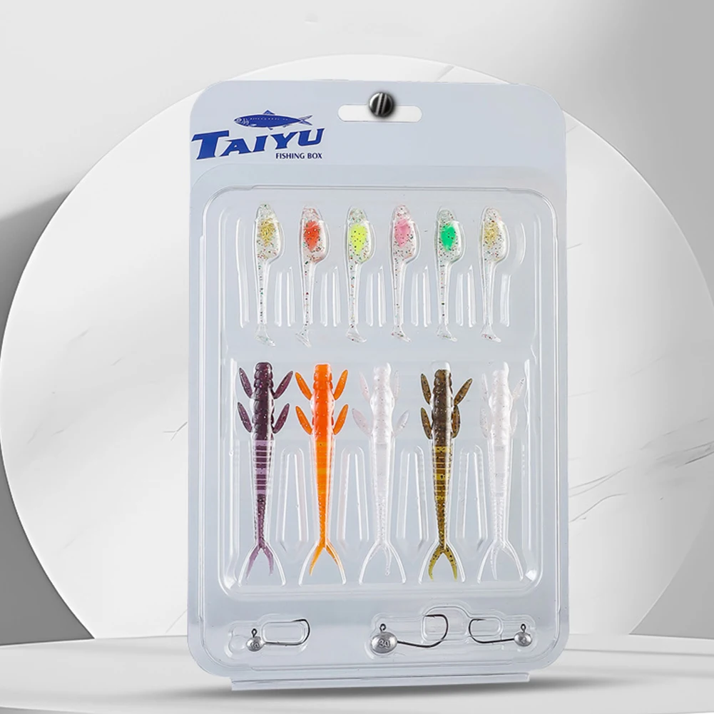 12Pcs-Artificial-Worm-Baits-Bionic-Animal-Bait-Fake-Sequin-Lures-Soft ...