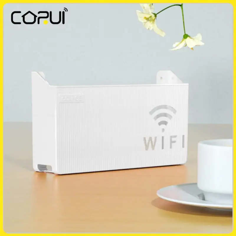CoRui-Wireless-Wifi-Router-Shelf-Storage-Box-Wall-Hanging-ABS-Plastic ...