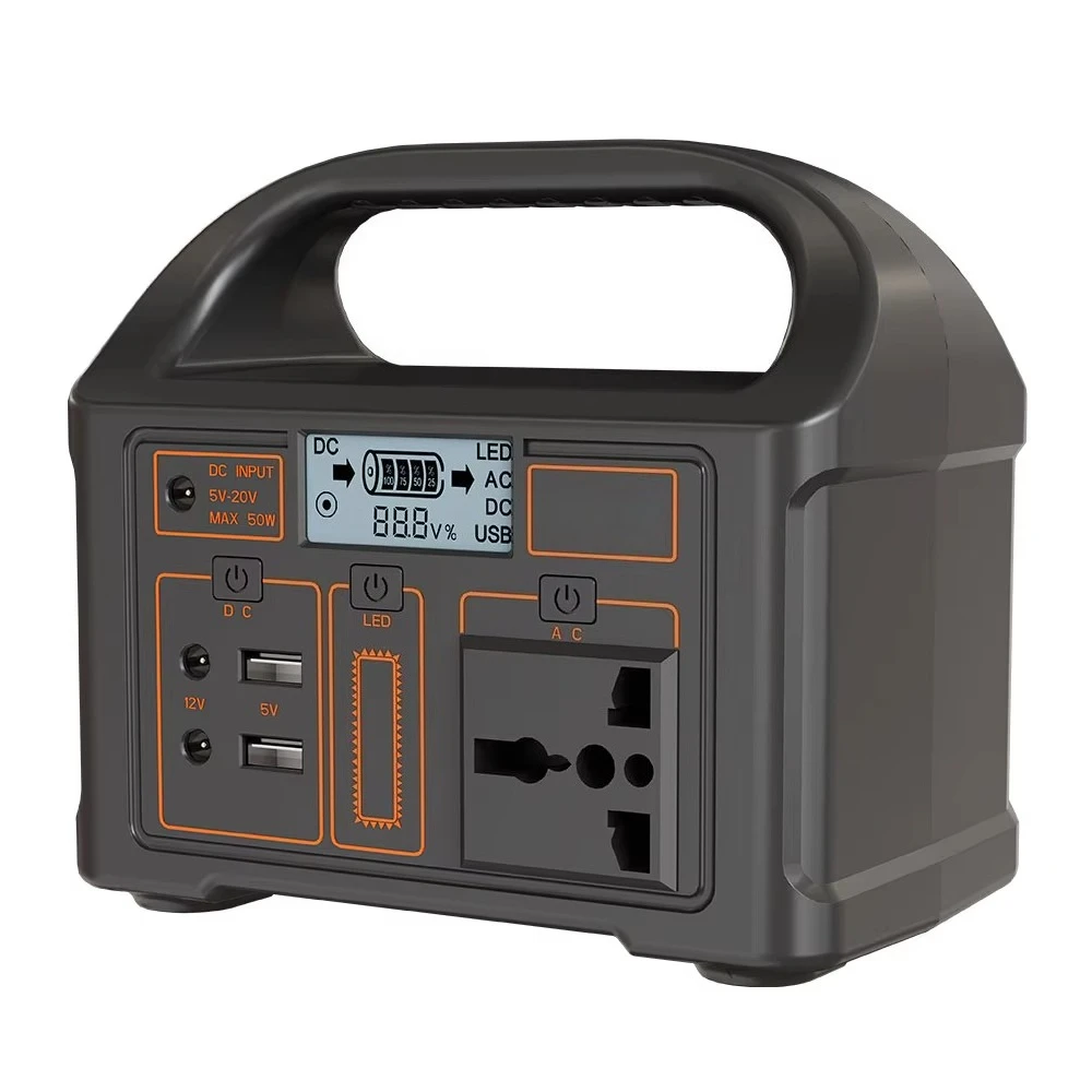 100W Pure Sine Wave Portable Solar Electric Generator Outdoor Mobile ...