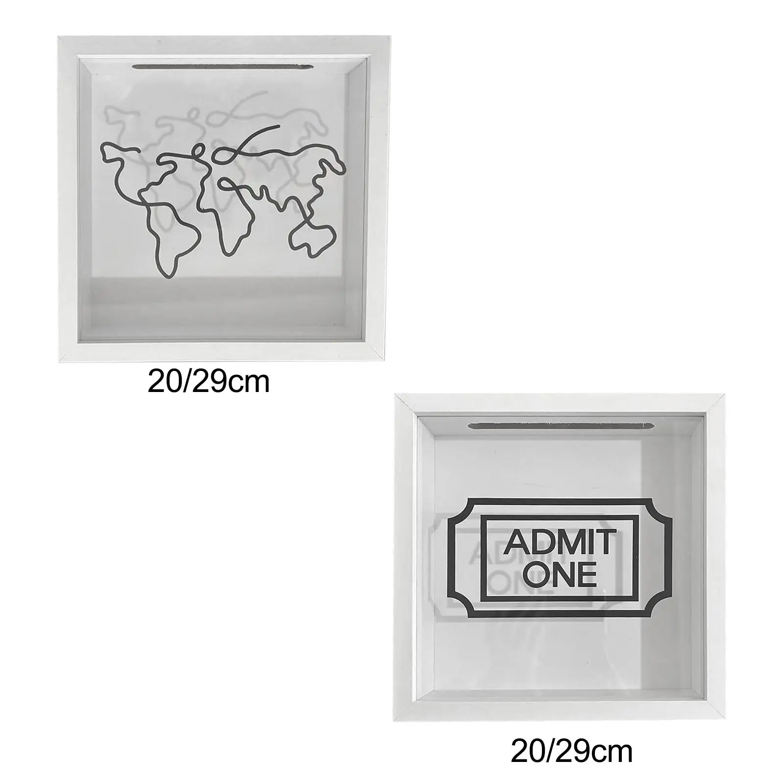 Postcard-Keepsake-Box-Money-Bank-Novelty-Desktop-Decor-Multipurpose ...