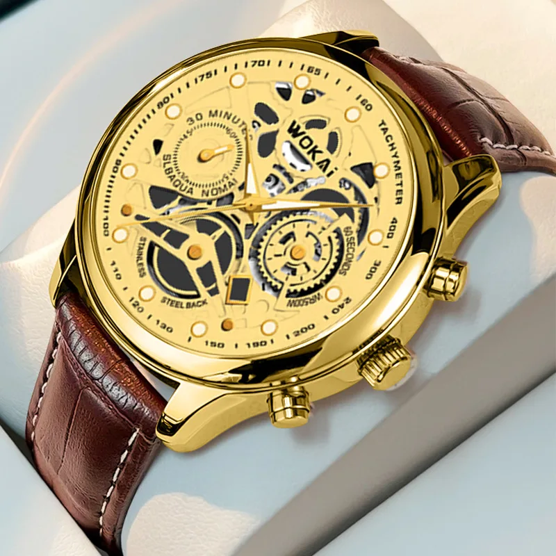 2023-Hot-Sale-WOKAI-Watch-Men-Gold-Watches-Fashion-Luxury-Golden ...