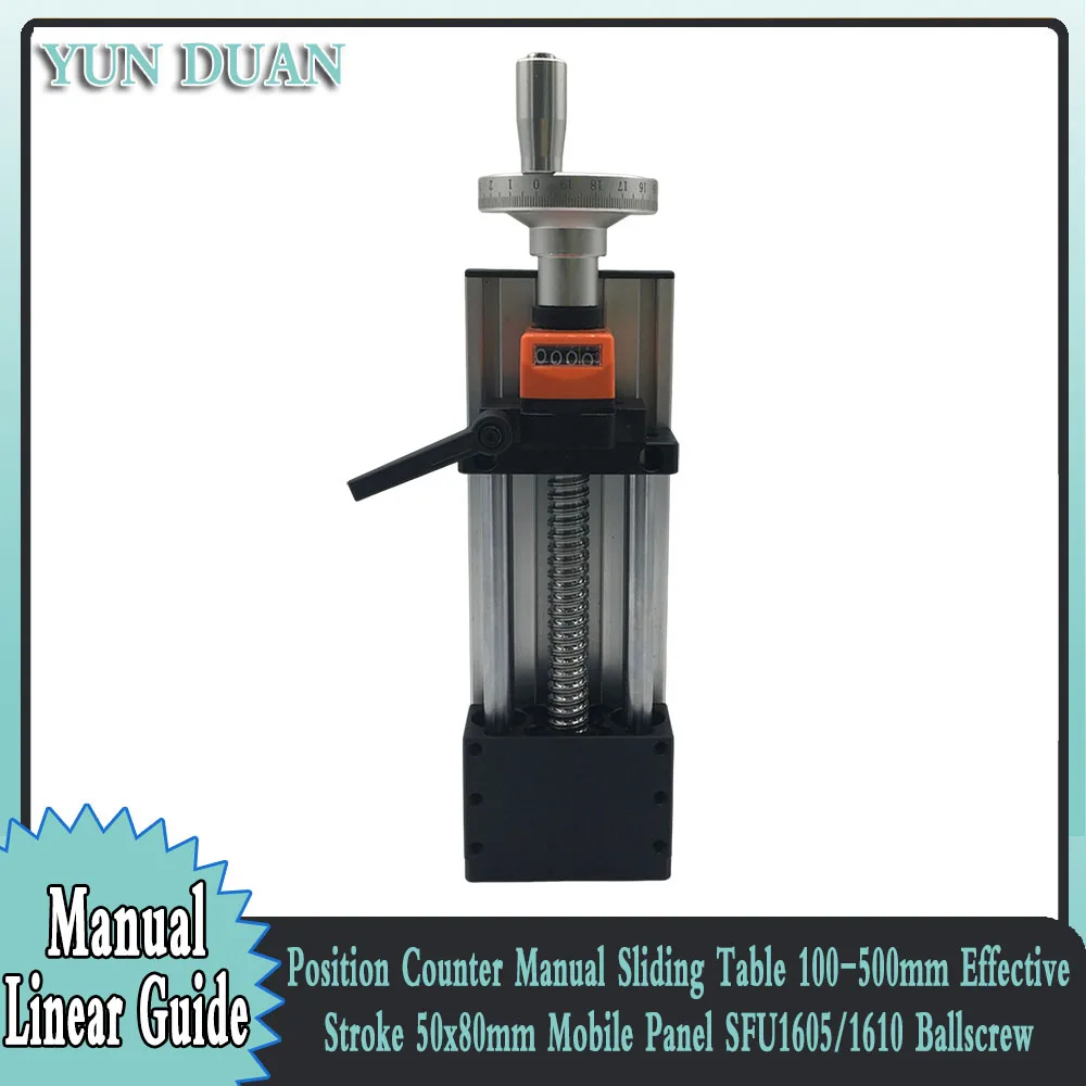 Position-Counter-Manual-Sliding-Table-100-500mm-Effective-Stroke ...