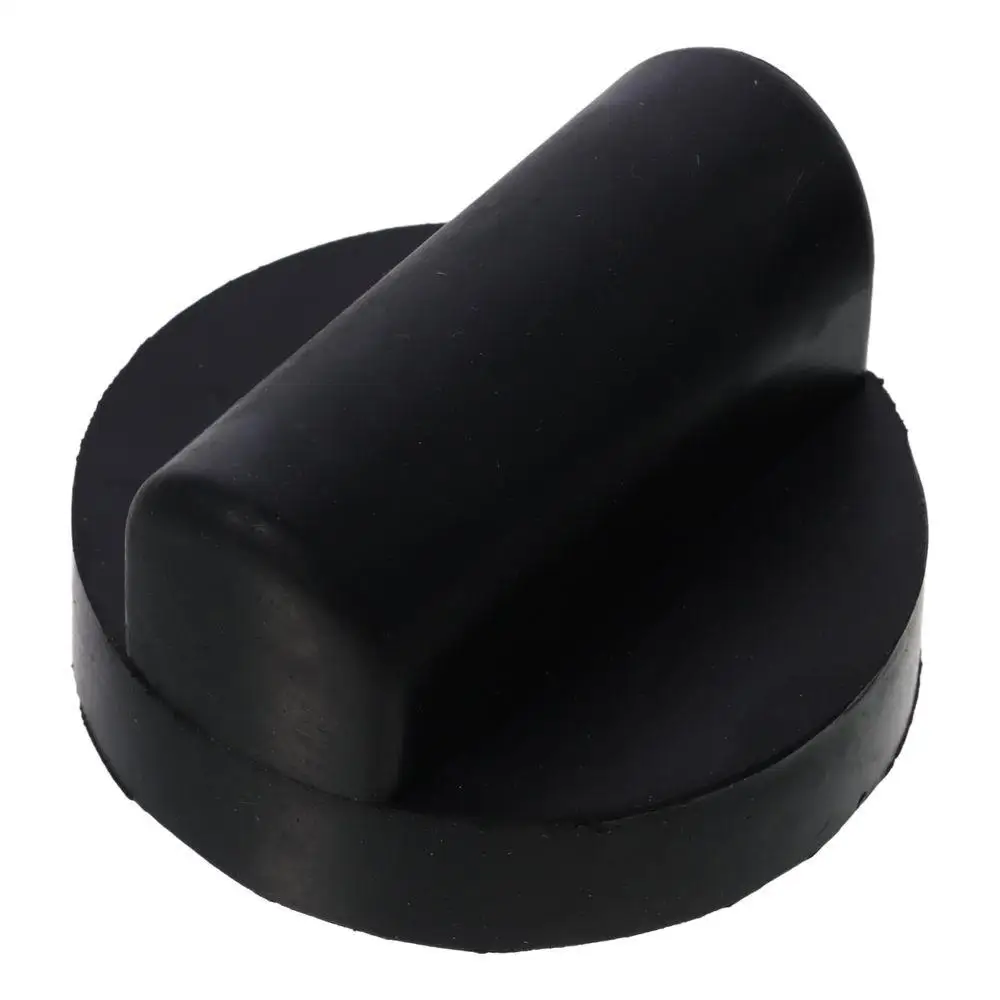 Black Rubber Jack Puck Jacking Lift Pad, Car Slotted Frame Rail Floor ...
