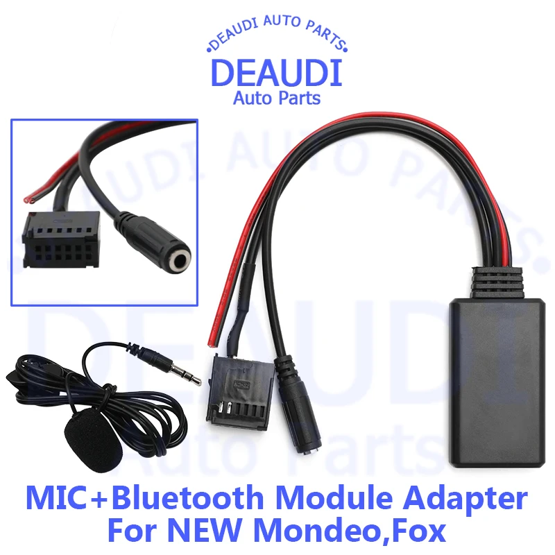 For-Ford-Mondeo-Focus-Bluetooth-5-0-Module-Receiver-Adapter-Radio ...
