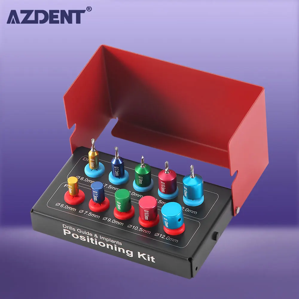 1-Set-Dental-Implant-Guide-Drill-Positioning-Kit-AZDENT-Dentistry ...