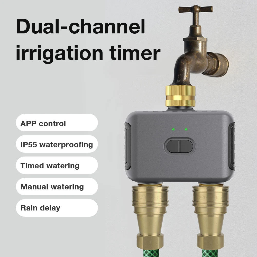 Bluetooth Zigbee Watering Timer Sprinkler Drip Irrigation System Tuya ...