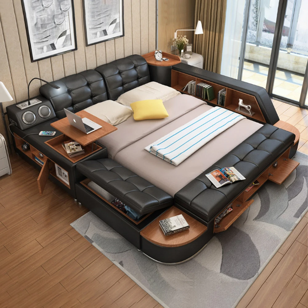 MANBAS-Tech-Smart-Bed-Frame-Multifunctional-Ultimate-Bed-with-Tatami ...