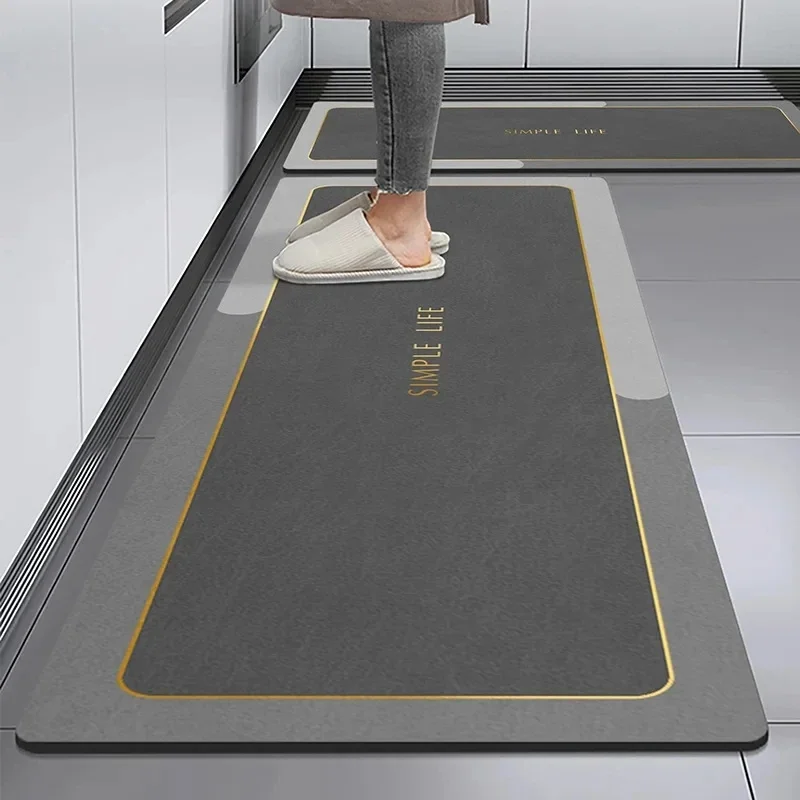 New-Slip-Absorbent-Kitchen-Mat-Quick-Drying-Living-Room-Carpet-High ...