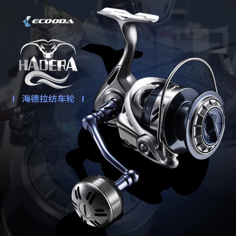 Original Ecooda HEDERA Metal Body Carbon Rotor Slow Jigging Reel ...