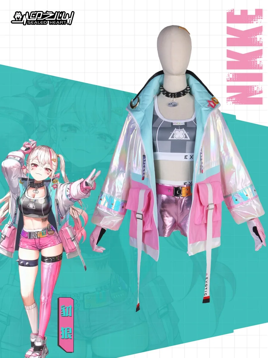 NIKKE-Goddess-of-Victory-Jackal-Cosplay-Costume-Cute-Lori-Jackal-Game ...