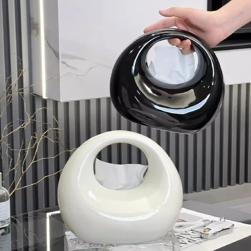 Creative-Handbag-Tissue-Box-Ceramic-Advanced-Sense-Napkin-Box-Living ...