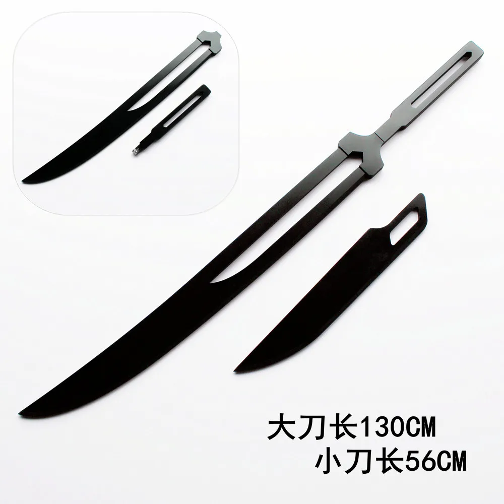 Bleach-Weapon-Kurosaki-Ichigo-Zangetsu-Blade-Ban-Kai-Katana-Peripheral ...