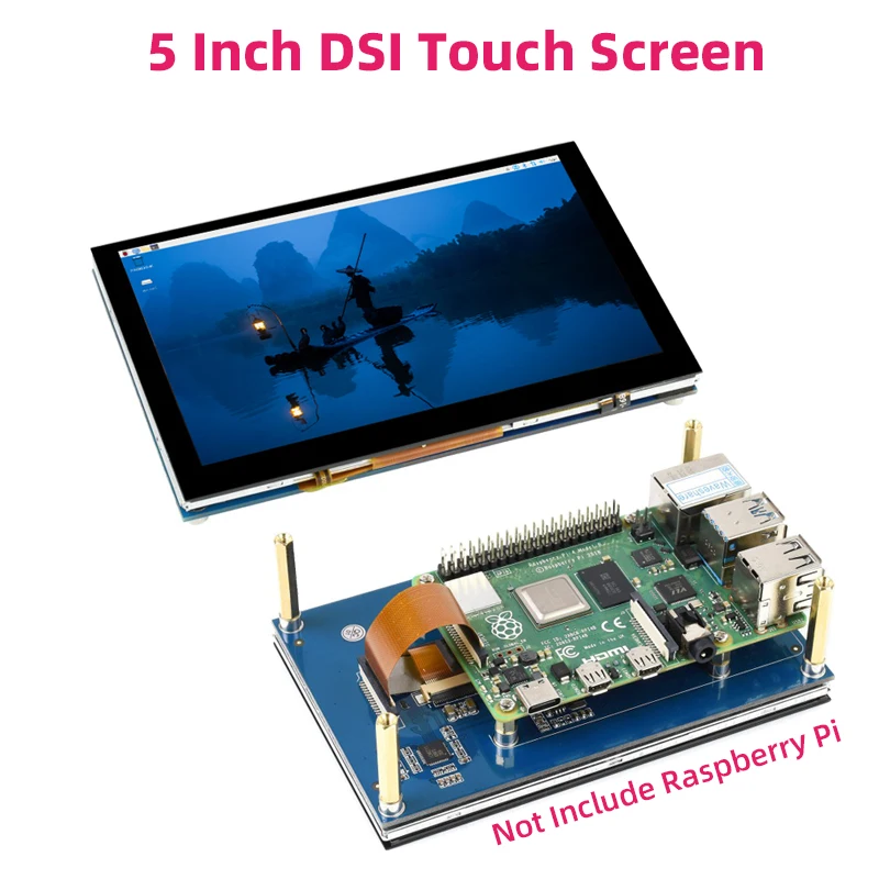 5-Inch-DSI-LCD-for-Raspberry-Pi-Capacitive-Touch-Screen-800x480-Bright ...