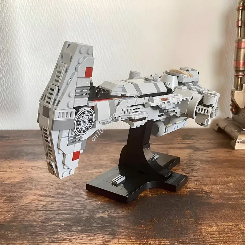 681PCS Starship Series Mid-Scale Hammerhead Corvette Model Moc Building ...