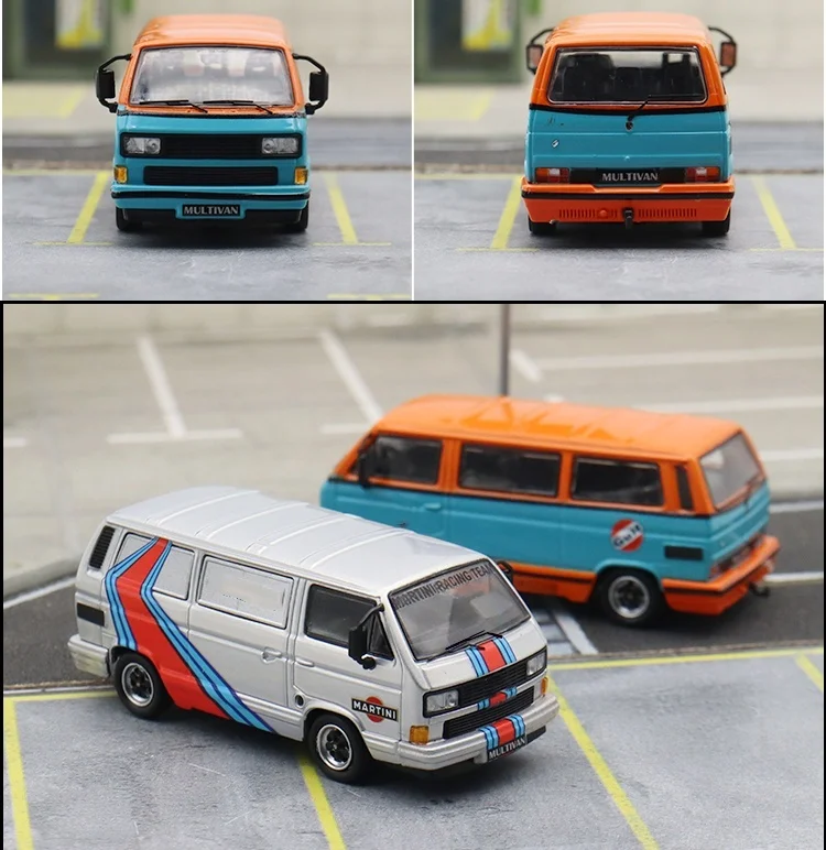 Stocks-Master-1-64-B32-T3-Multivan-Two-Colors-Diecast-In-2024 ...