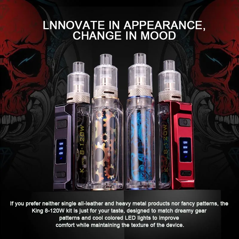 Vaper-King-Kit-de-vapeo-electr-nico-de-120W-bater-a-de-1800Mah ...