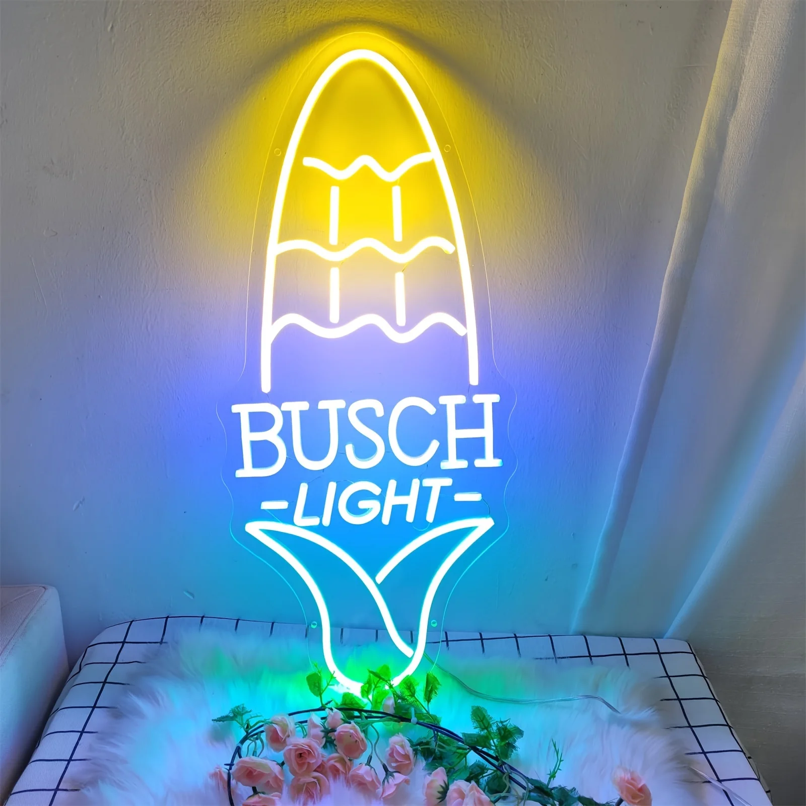 Busch Fish Neon Sign