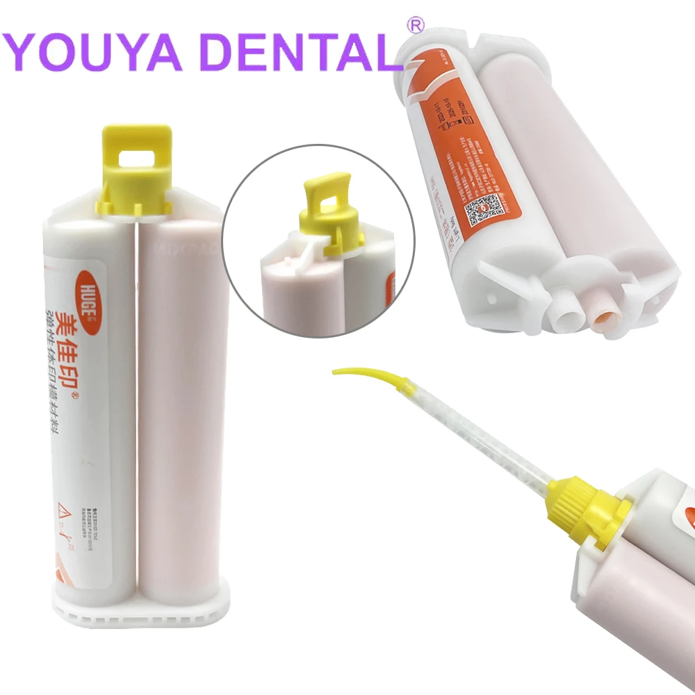 50ml-pcs-Dental-Silicone-Impression-Materials-Putty-Light-Body ...