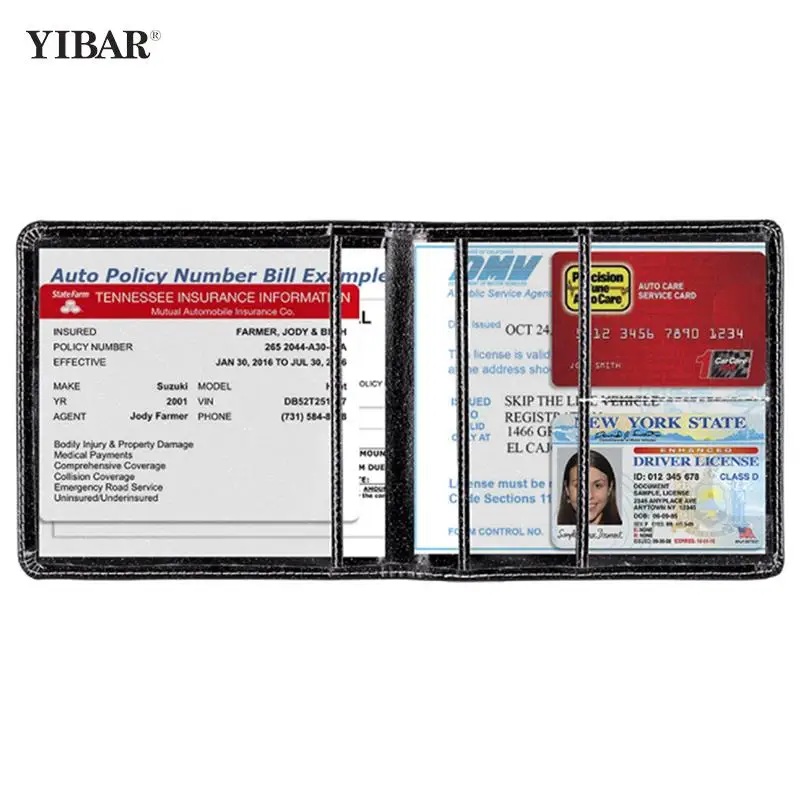 Car Insurance Card Sample