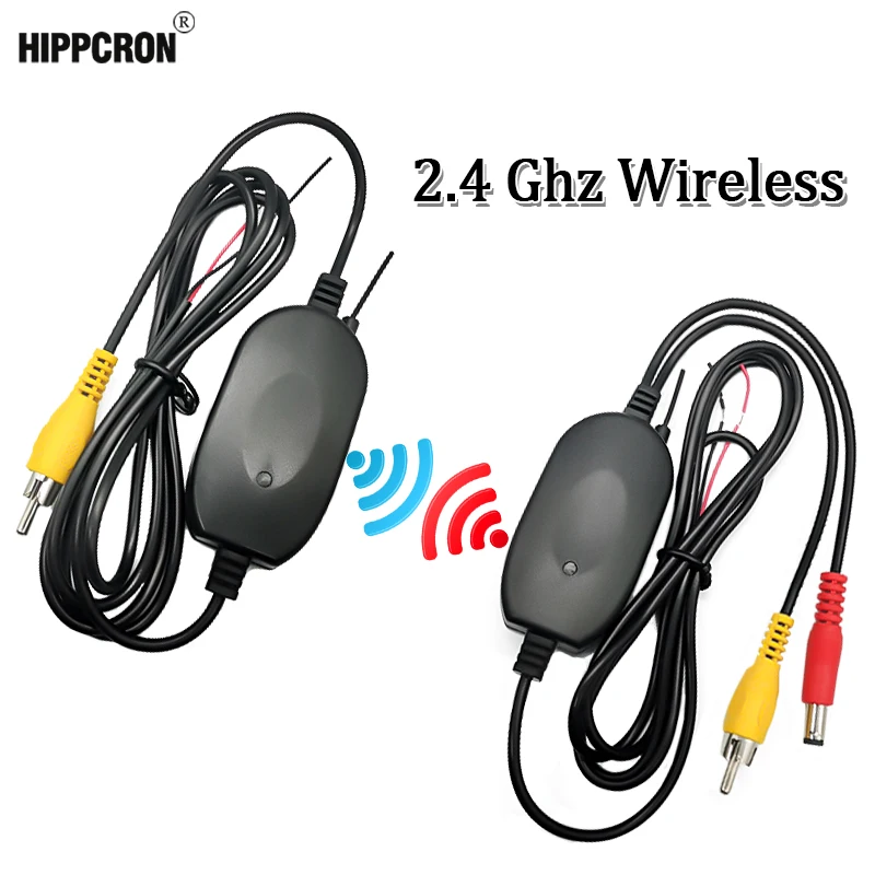 2.4g Wireless Car Rear View Camera Color Video Transmitter Receiver Kit ...