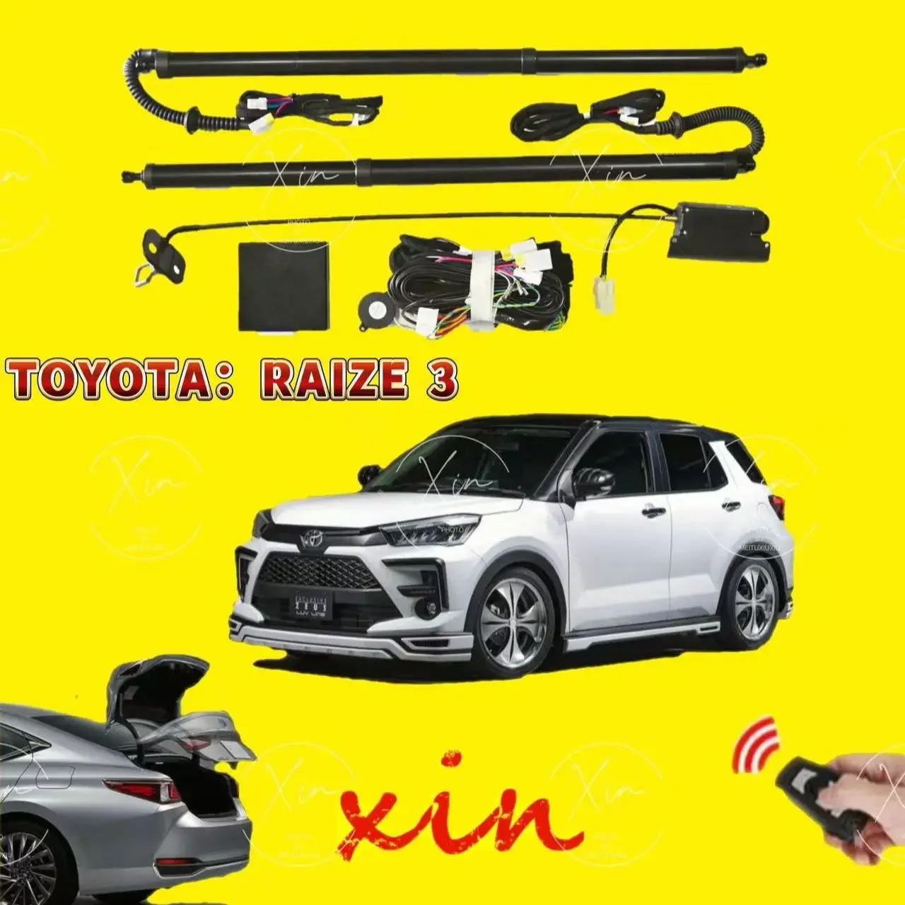 For-TOYOTA-RAIZE-3-2020-Corolla-electric-tailgate-automatic-control-of ...