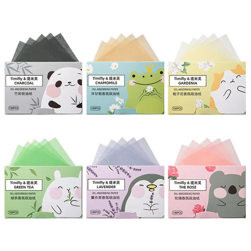 100pcs-Fragrance-Facial-Oil-Absorbing-Paper-facial-absorbent-paper-Face ...